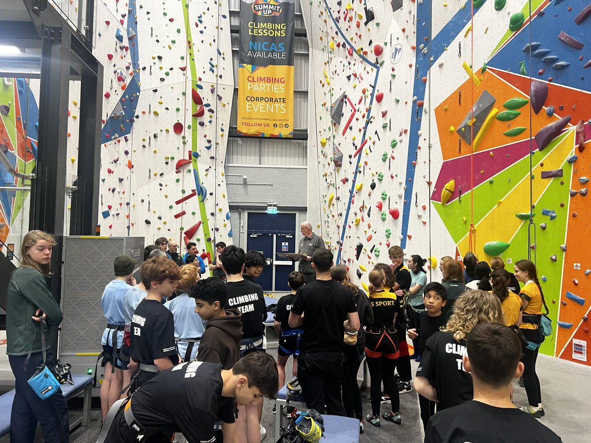 Independent Schools Climbing Competition - Summit Up
